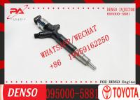 China Diesel Common Rail Injector 095000-5881 23670-30050 for Toyota 2KD-FTV Engine for sale
