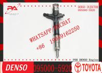 China Denso Common Rail Fuel Injector 095000-9690 095000-6800 295050-1320 for Toyota 1KD 2KD for sale