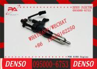 China Denso Common Rail Fuel Injector 095000-6753 23670-E0040 for Excavator Diesel Engine for sale