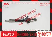 China Common Rail Injector 095000-7810 095000-7820 for 1KD 2KD Diesel Nozzle Assembly High Quality for sale