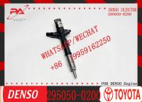 China DENSO Common Rail Diesel Injection Valve 295050-0200 23670-30400 DCRI300460 for 1KD 2KD for sale