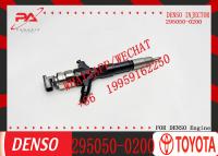 China DENSO Common Rail Diesel Injection Valve 295050-0200 23670-30400 DCRI300460 for 1KD 2KD for sale
