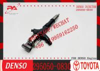 China 1KD-FTV Diesel Fuel Injector 295050-0830 295050-0831 295050-0832 for DENSO Common Rail Engine for sale