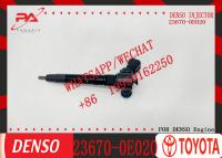 China Denso Common Rail Fuel Injector 23670-0E020 295700-0560 for Toyota Hilux Revo 2GD for sale