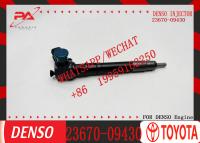 China Diesel Common Rail Fuel Injector 295700-0560 23670-0E020 for Toyota Fortuner 1GD-FTV for sale