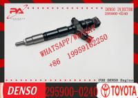 China Original Common Rail Injector 295900-0240 295900-0190 for Toyota 1KD Euro 5 Engine for sale