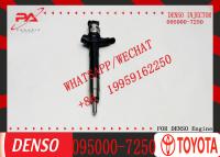 China Huida Denso Common Rail Fuel Injector 095000-7220 095000-7280 for Toyota Diesel Engines for sale