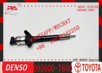 China Denso Diesel Common Rail Fuel Injector 095000-6730 095000-7600 23670-0R160 for Toyota 2.5L 3.0L for sale