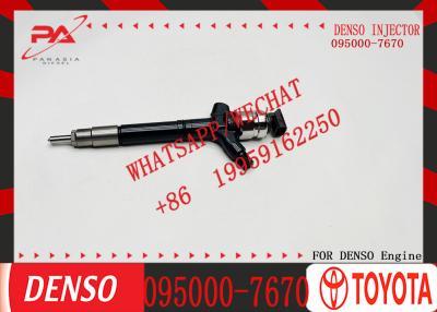 China Denso Common Rail Injector 095000-7670 23670-09180 for Toyota 1KD 2KD Diesel Engine for sale
