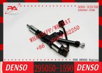 China Common Rail Fuel Injector 295050-1590 23670-E0590 for Denso Hino P11C Toyota HILUX 2KD-FTV for sale