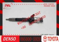 China Common Rail Injector 095000-5920 095000-5921 for 1KD 2KD Diesel Nozzle Assembly High Quality for sale