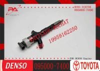 China Denso Diesel Fuel Injector 095000-7400 23670-30220 for Toyota Hilux 1KD 2KD FTV Engine Common Rail for sale