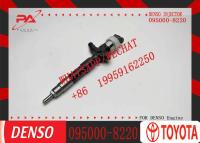 China Common Rail Fuel Injector 23670-0L020 095000-8220 for Toyota Hilux Hiace 1KD-FTV 2KD Engine for sale