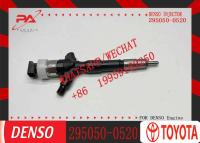 China Denso Common Rail Injector 295050-0520 23670-09350 for Toyota 1KD 2KD Diesel for sale