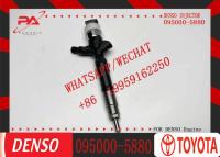 China Diesel Fuel Injector 23670-30050 095000-5880 for Toyota Hiace Hilux 2KD 2.5L for sale