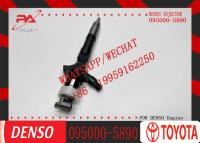 China 1KD-FTV Common Rail Fuel Injector 095000-5890 23670-39135 for Toyota Denso for sale