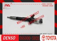 China Common Rail Injector 095000-5920 095000-5921 for 1KD 2KD Diesel Nozzle Assembly for sale