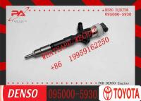 China Diesel Fuel Injector Nozzle Assembly 095000-5931 095000-5930 for Toyota Hilux 2KD-FTV for sale