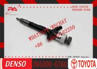 China Common Rail Injector 23670-30140 095000-6760 for Toyota 1KD-FTV 2KD-FTV D-4D for sale