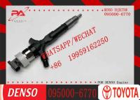 China Diesel Fuel Injector 095000-6770 23670-39145 for Toyota Hilux 1KD-FTV 2KD-FTV for sale