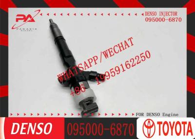 China 095000-6870 23670-39155 Diesel Fuel Injector for Toyota Landcruiser Prado 3.0D Denso Common Rail for sale