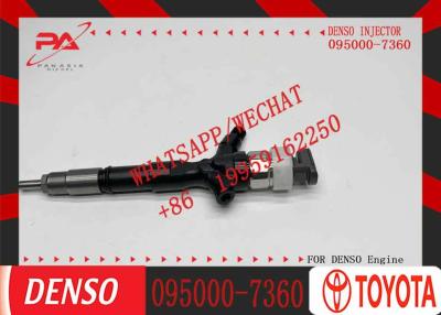 China Fuel Injector 095000-7360 23670-39155 for Toyota 2KD-FTV D-4D Engine for sale