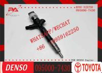 China Denso Common Rail Injection Valve DCRI107800 095000-7420 095000-7430 for Toyota 23670-30250 23670-39245 for sale