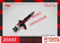 China Denso Common Rail Fuel Injector 095000-7450 23670-39265 for Toyota 1KD 2KD for sale