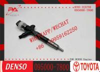 China Diesel Fuel Injector 095000-7800 23670-30310 for Toyota Hilux Vigo 2KD 1KD for sale