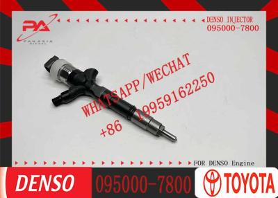 China Diesel Fuel Injector 095000-7800 23670-30310 for Toyota Hilux Vigo 2KD 1KD for sale