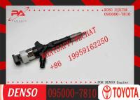 China Denso Common Rail Fuel Injector 095000-7810 23670-39185 for 1KD 2KD Toyota Diesel for sale