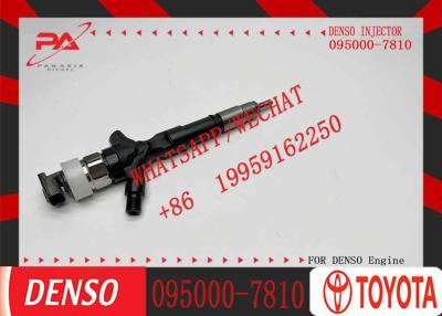 China Denso Common Rail Fuel Injector 095000-7810 23670-39185 for 1KD 2KD Toyota Diesel for sale