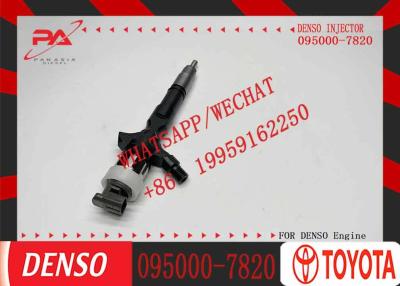 China Denso Common Rail Fuel Injector 095000-7820 23670-39165 for Toyota 1KD 2KD Diesel for sale