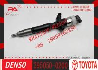 China Replacement Diesel Injectors for Toyota Hilux 1KD-FTV 23670-30400 295050-0200 for sale