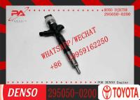 China Replacement Diesel Injectors for Toyota Hilux 1KD-FTV 23670-30400 295050-0200 for sale