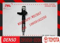 China Replacement Diesel Injectors for Toyota Hilux 1KD-FTV 23670-30400 295050-0200 for sale