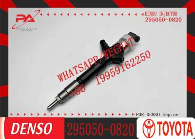 China Genuine Common Rail Injector 295050-0820 23670-30380 for Denso 1KD 2KD Diesel for sale