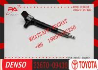 China Diesel Injector 23670-09460 23670-0E070 for Toyota Hilux HIACE 1GD Engine Fuel System for sale