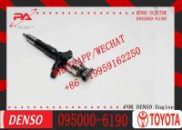 China Diesel Fuel Injector 095000-6190 23670-30300 for Toyota 2KD-FTV 12 Months Warranty for sale