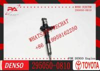China Common Rail Injector 295050-0810 23670-0L110 12 Month Warranty Diesel Fuel Injector for sale