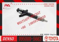 China Common Rail Fuel Diesel Injector 095000-5663 095000-5741 23670-UL010 for Car Engine Parts for sale
