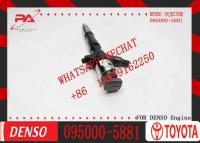 China Common Rail Injector 095000-5880 095000-5881 095000-5660 for Toyota 2KD-FTV Engine 12 Month Warranty for sale