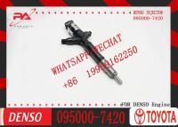 China DCRI107800 095000-7420 23670-30250 Diesel Common Rail Injection Valve 12V for sale