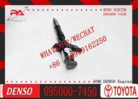 China Common Rail Fuel Injector 095000-7450 095000-7451 095000-7452 for Toyota 1KD-FTV Euro 4 for sale