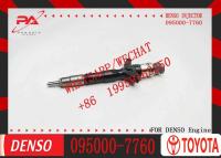 China Diesel Fuel Injector 095000-7760 23670-0L070 12 Months Warranty Common Rail for sale