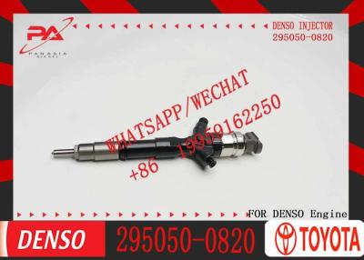 China Common Rail Diesel Fuel Injector 295050-0820 295050-0070 for Toyota Hilux Hiace 12 Month Warranty for sale