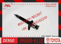 China Excavator Common Rail Fuel Injector 095000-5610 095000-6110 095000-6900 12 Months Warranty for sale