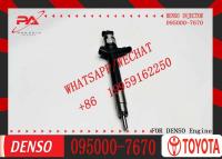 China 095000-7670 095000-7671 Common Rail Injector 23670-09280 Diesel Fuel Injector for Toyota Corolla 1AD-FTV 2.0L for sale