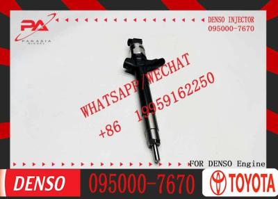 China 095000-7670 095000-7671 Common Rail Injector 23670-09280 Diesel Fuel Injector for Toyota Corolla 1AD-FTV 2.0L for sale