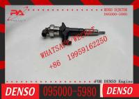 China Diesel Fuel Injector 095000-6270 095000-5980 095000-5516 12 Month Warranty for sale